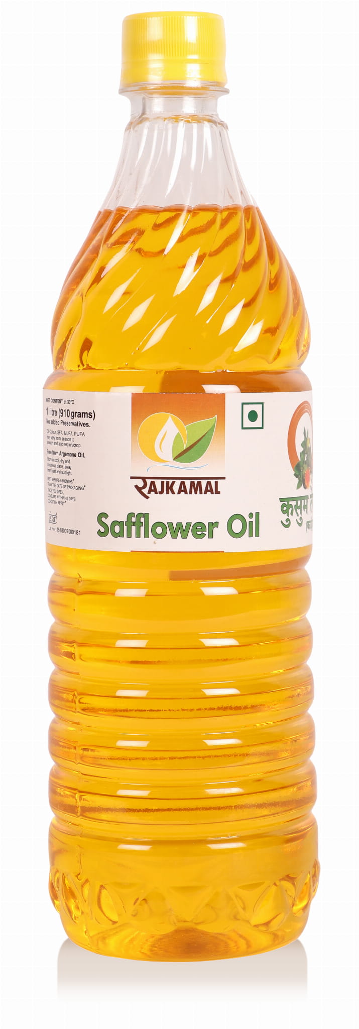 Natural Safflower Oil - 1 Litre – Rajkamal Oils