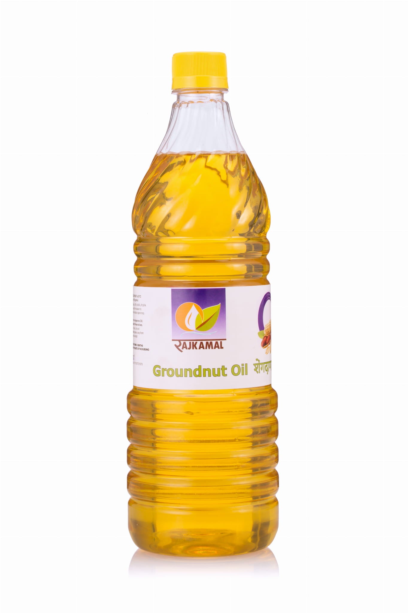 Natural Groundnut Oil - 1 Litre Bottle – Rajkamal Oils